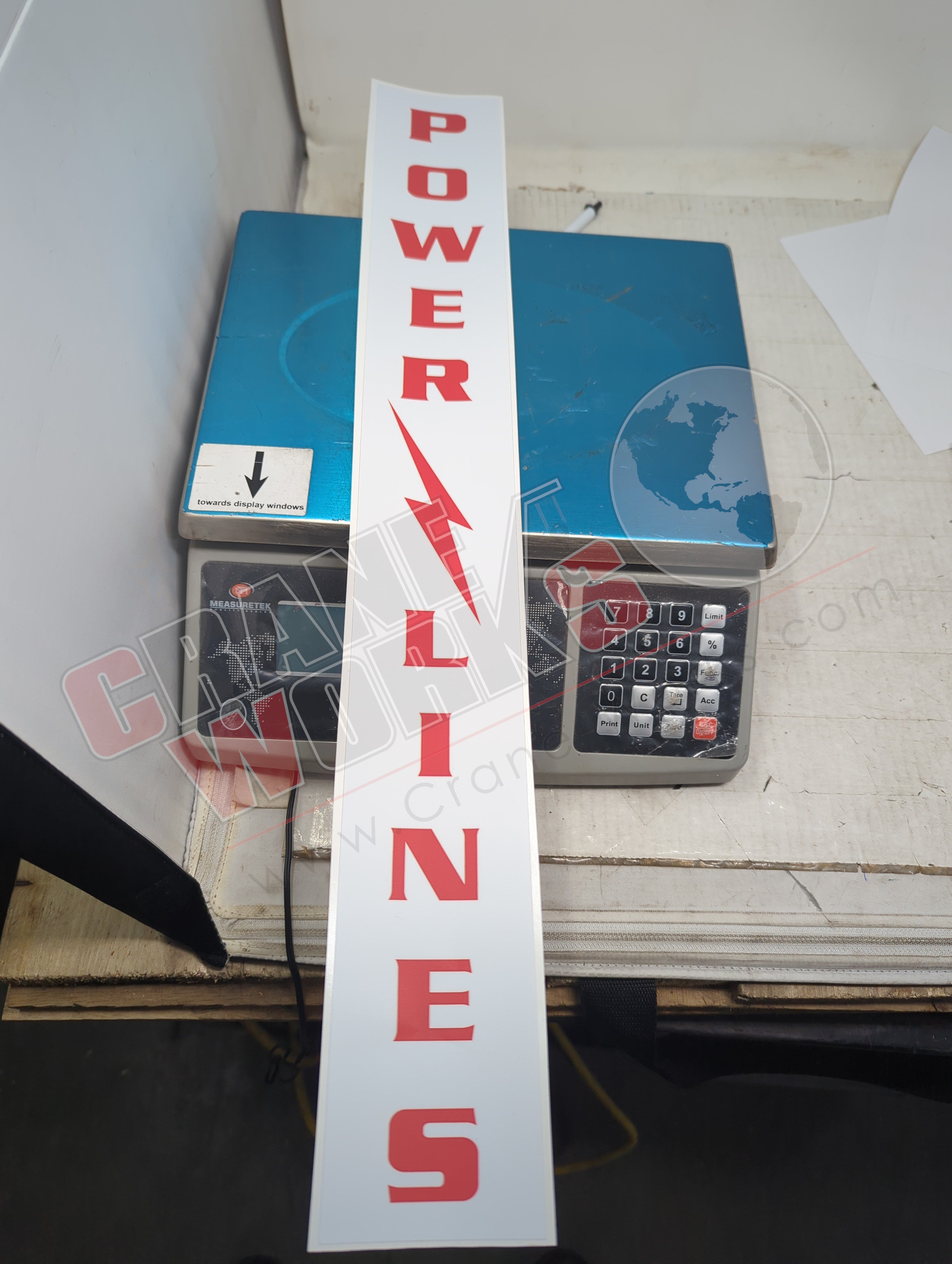 POWER/LINES | New Decal Power Lines – CraneWorks
