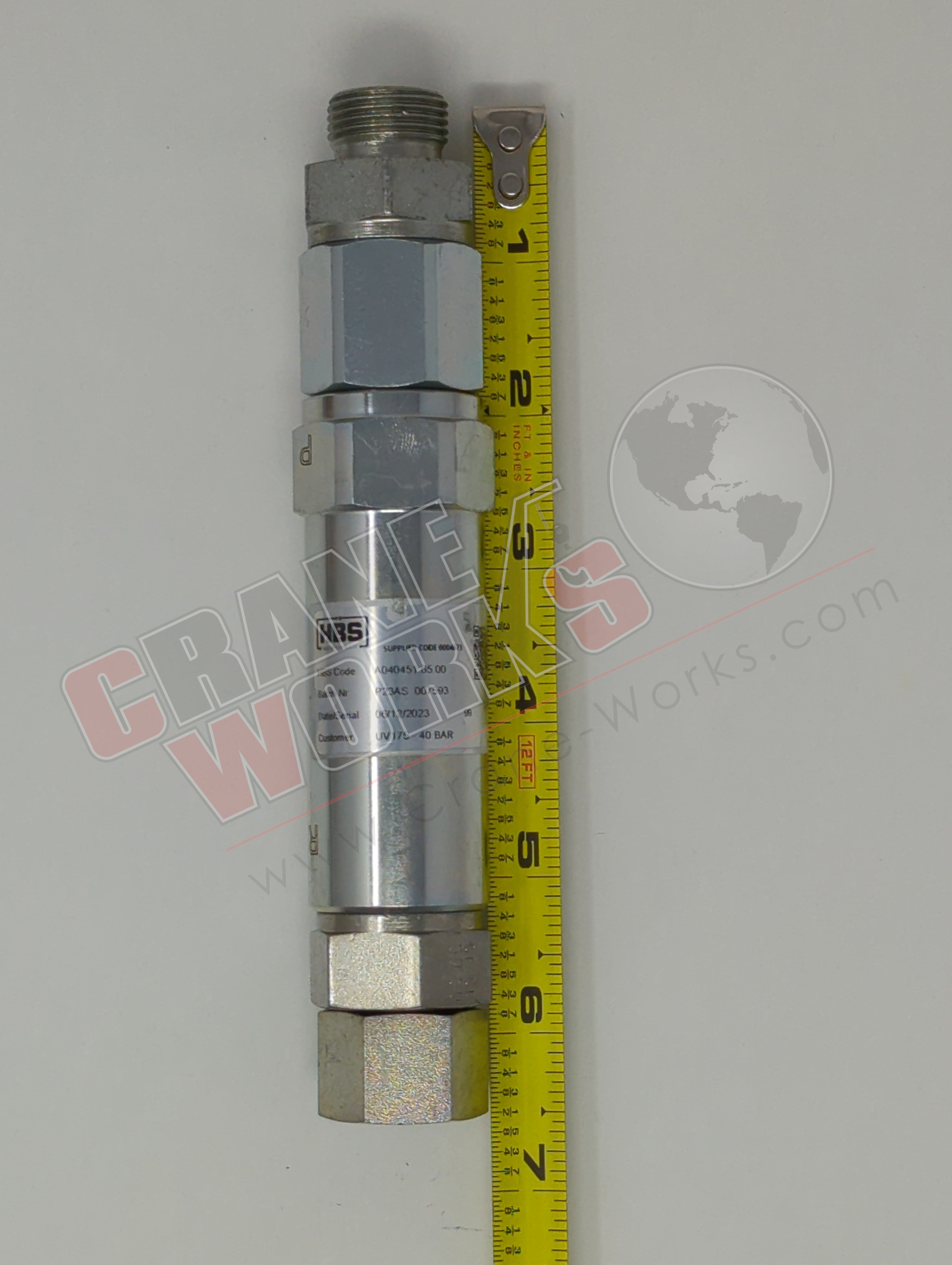 UV175 | New Pretension Valve – CraneWorks