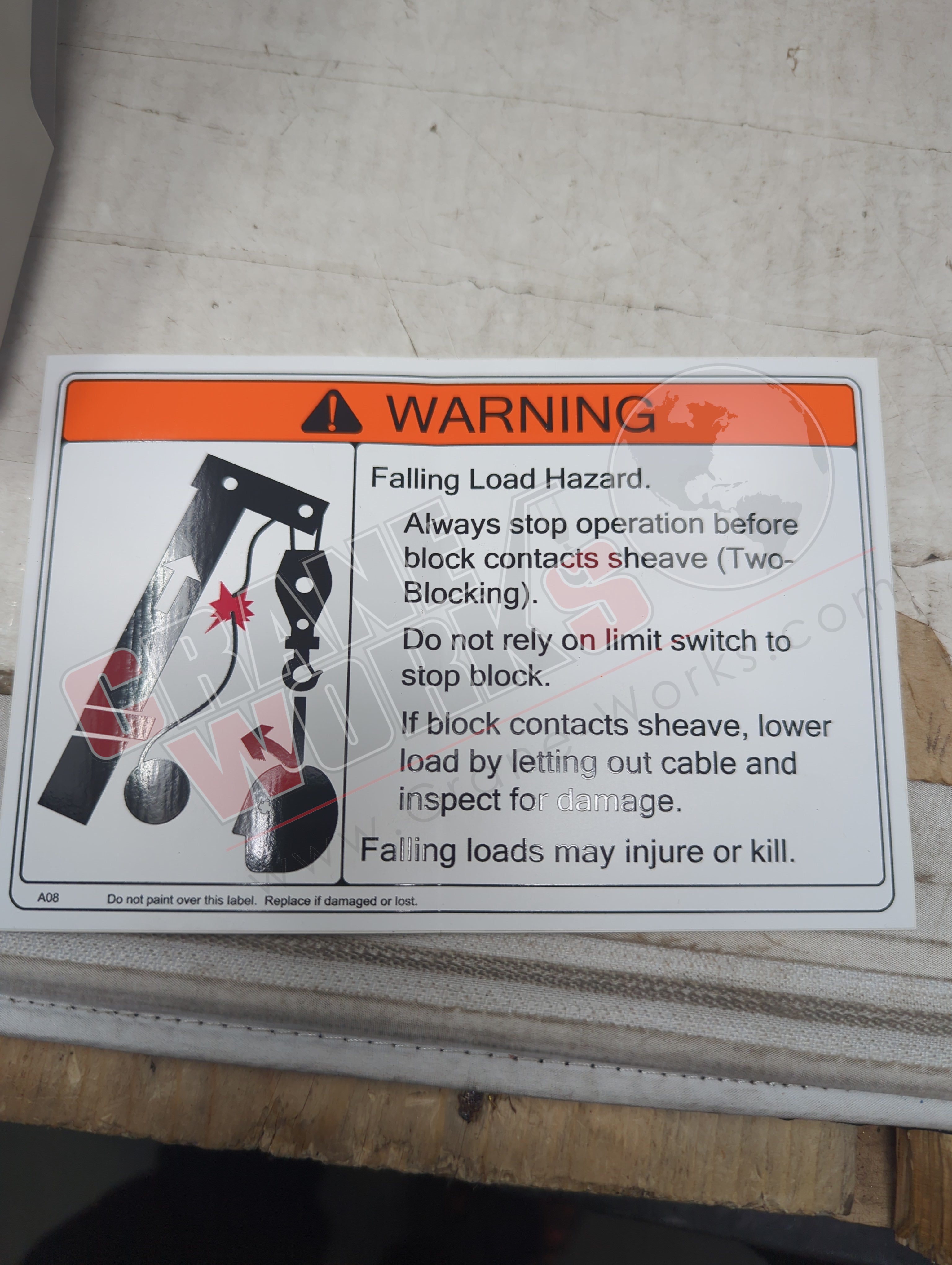 A08 | New Falling Load – CraneWorks