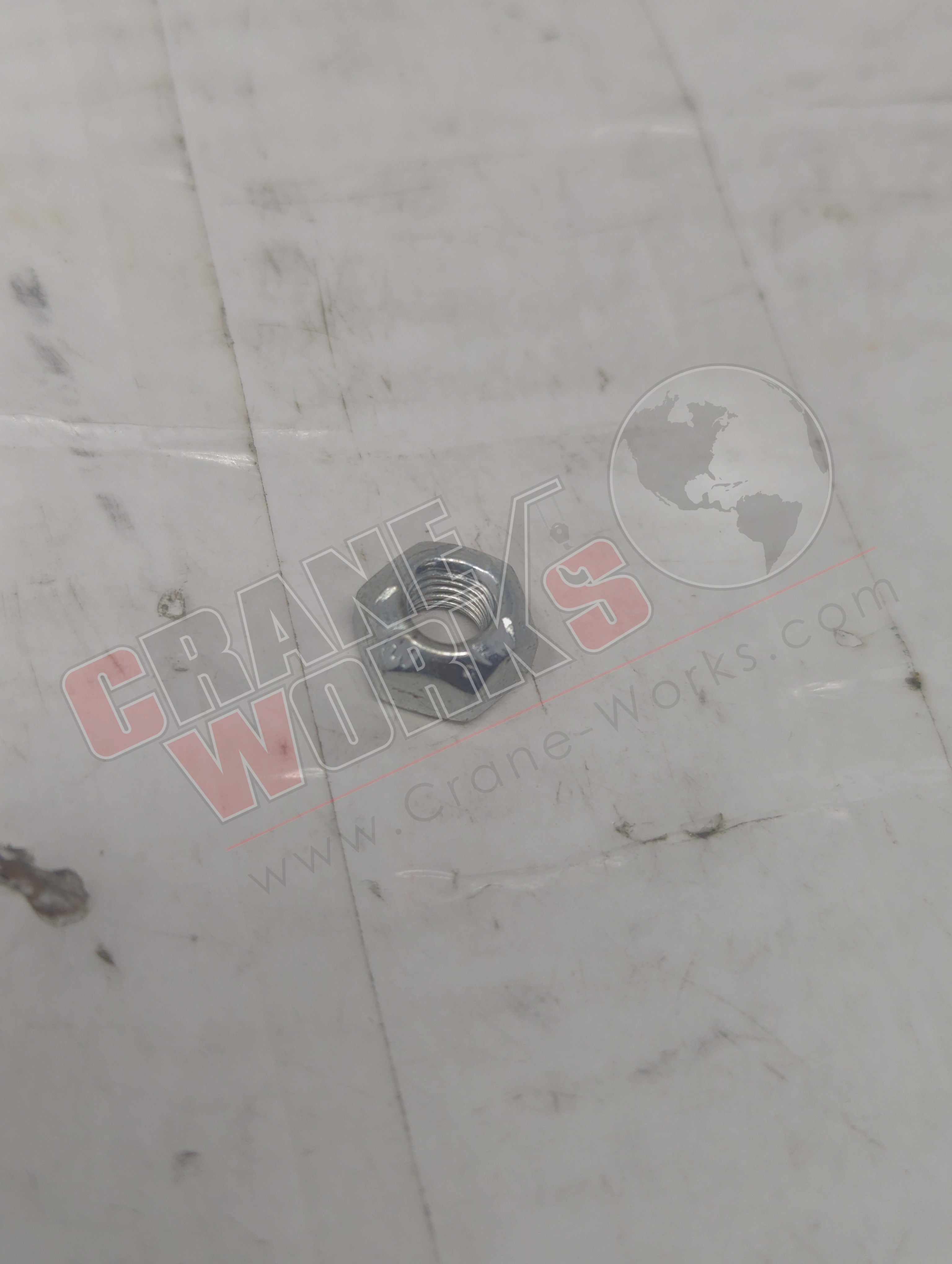 KP66141 | New 1/4 Sae Steel Lock Nut (25301) – CraneWorks