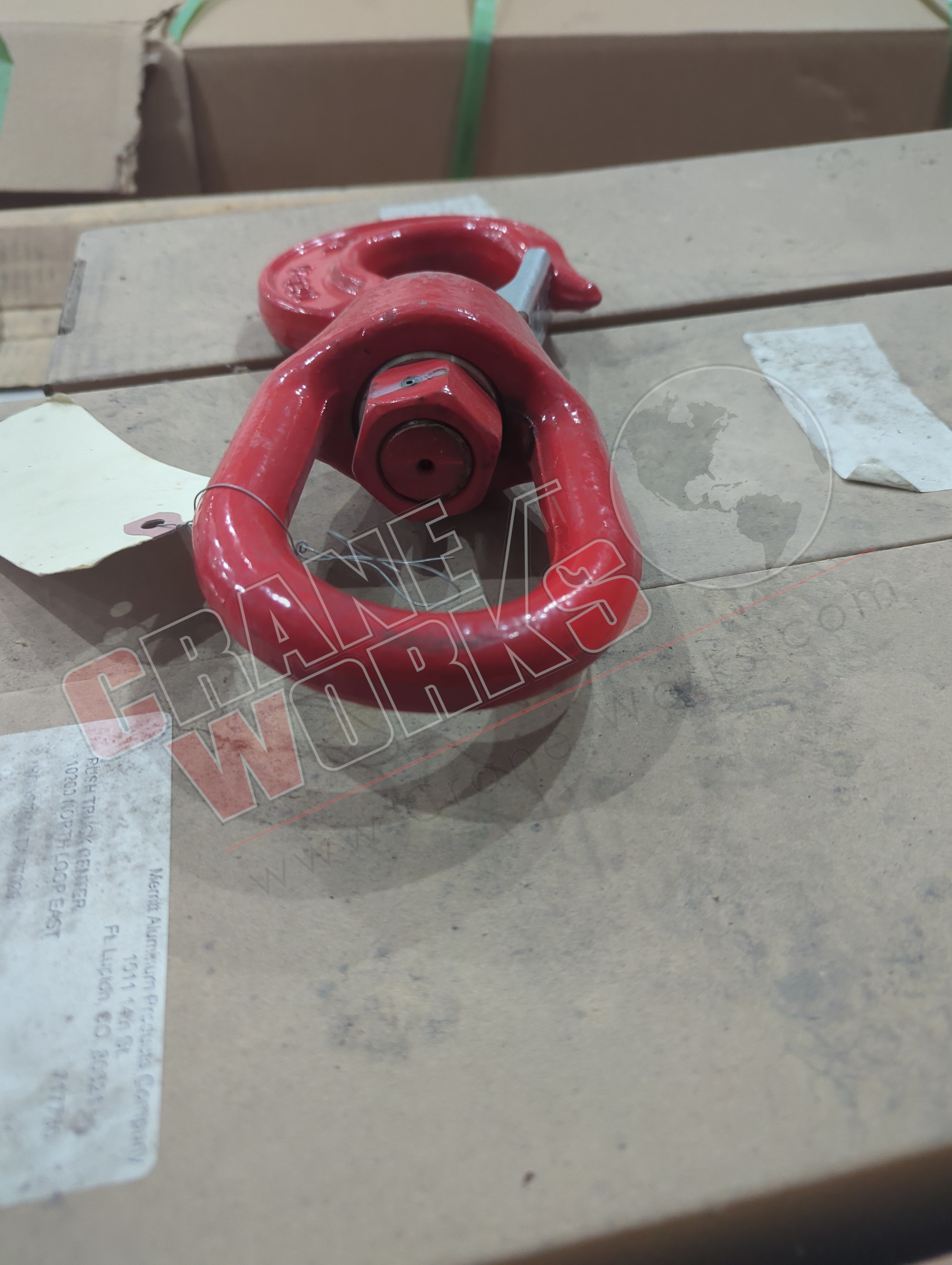 GA938 | New Swivel Hook 5.4 Ton – CraneWorks