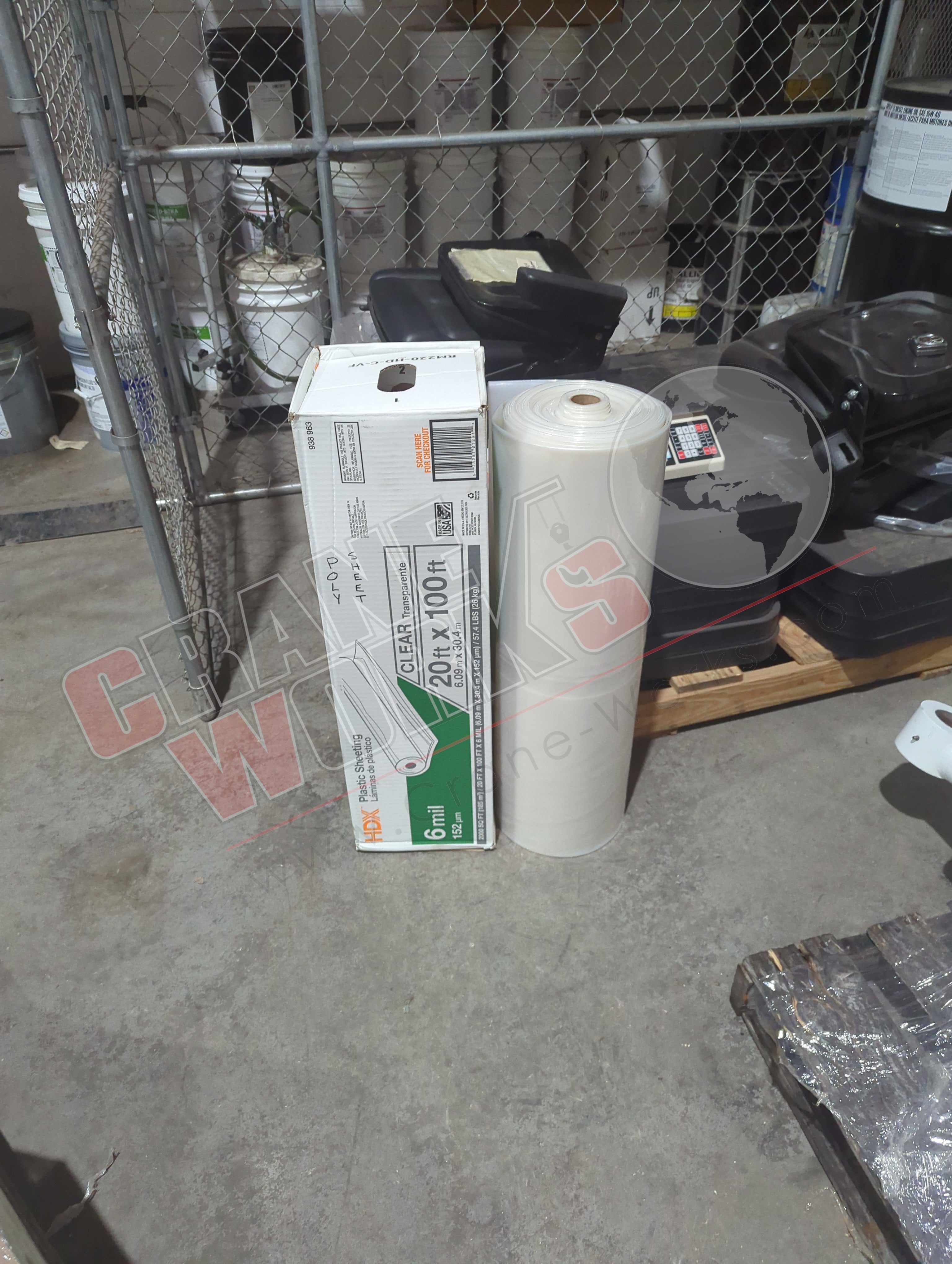 POLY SHEET | New 20' X 20' Pol Sheet – CraneWorks