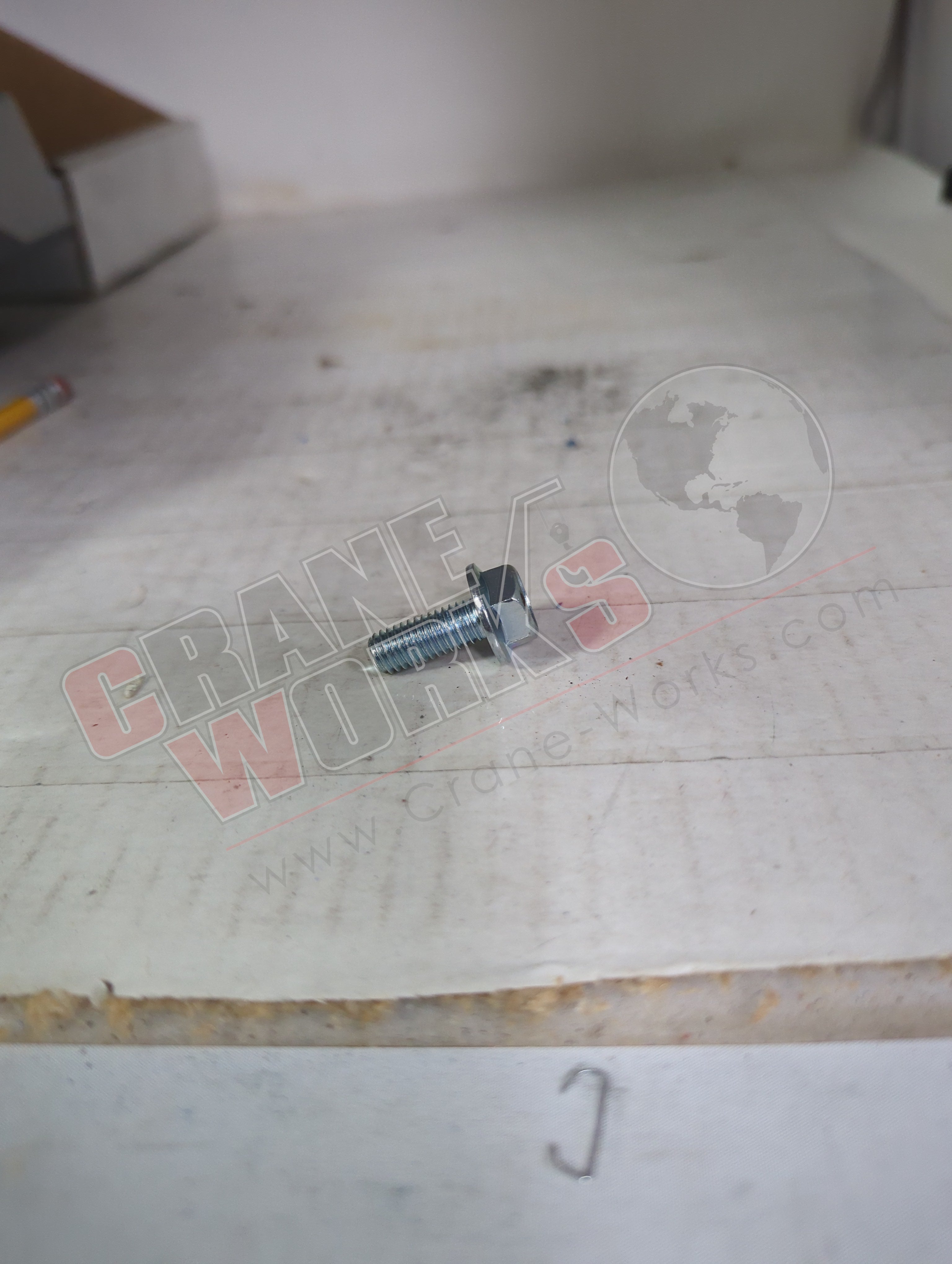 A996556 | New Hx Flange Bolt Cl 8.8 M8X25Mm – CraneWorks