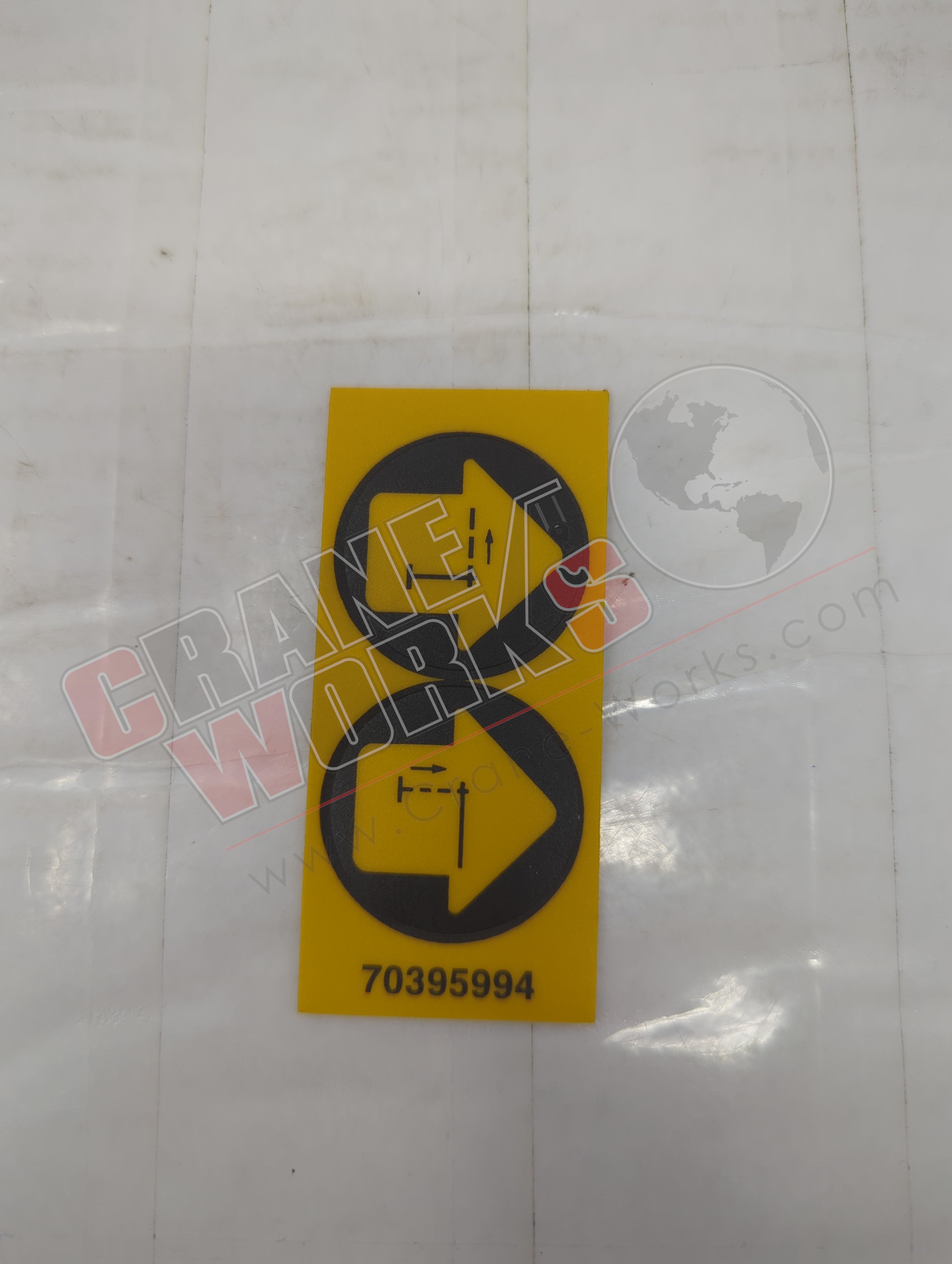 70395994 | New Decal - Control Outrigger – CraneWorks