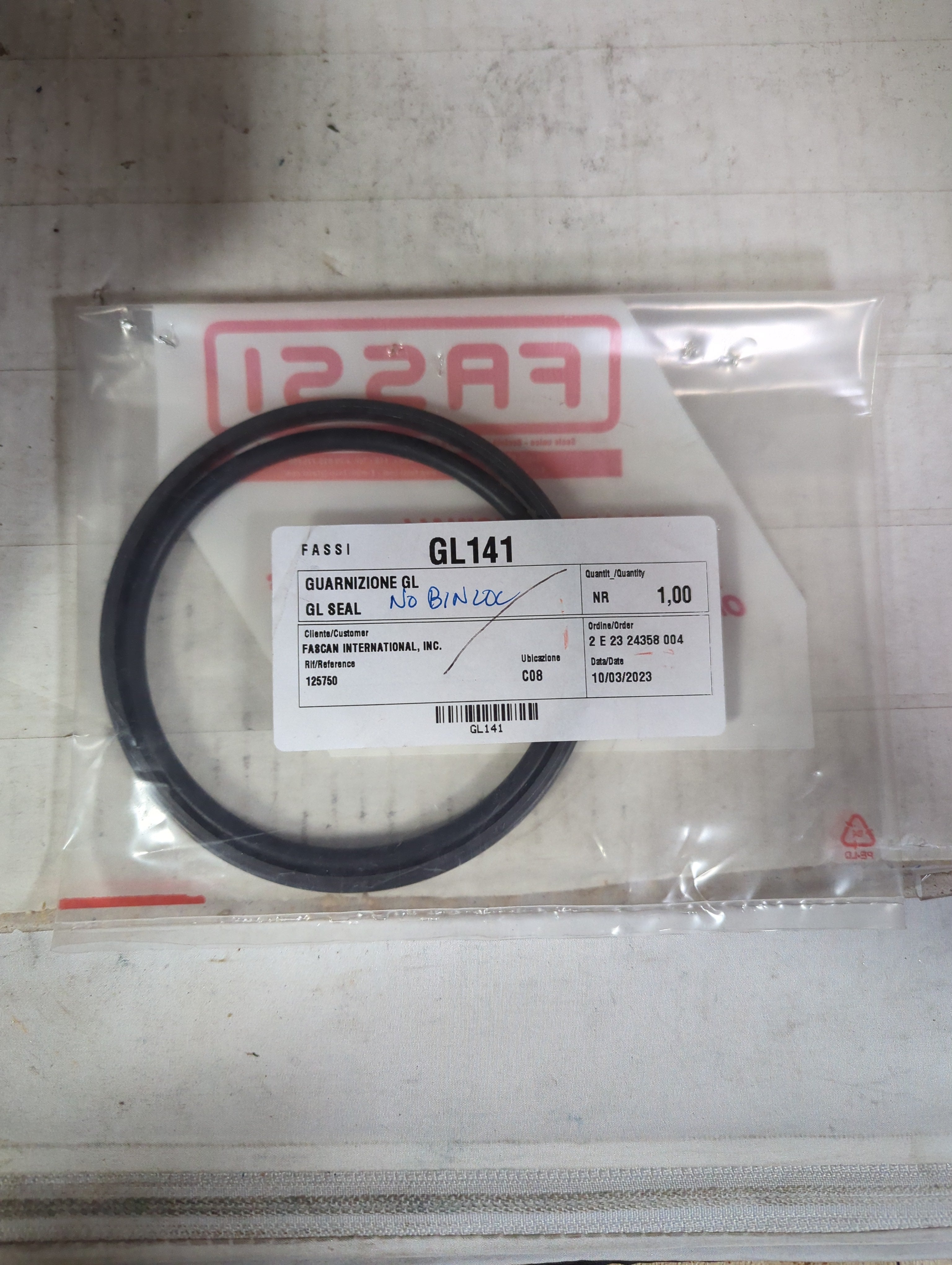 GL141 | New Gl Seal – CraneWorks