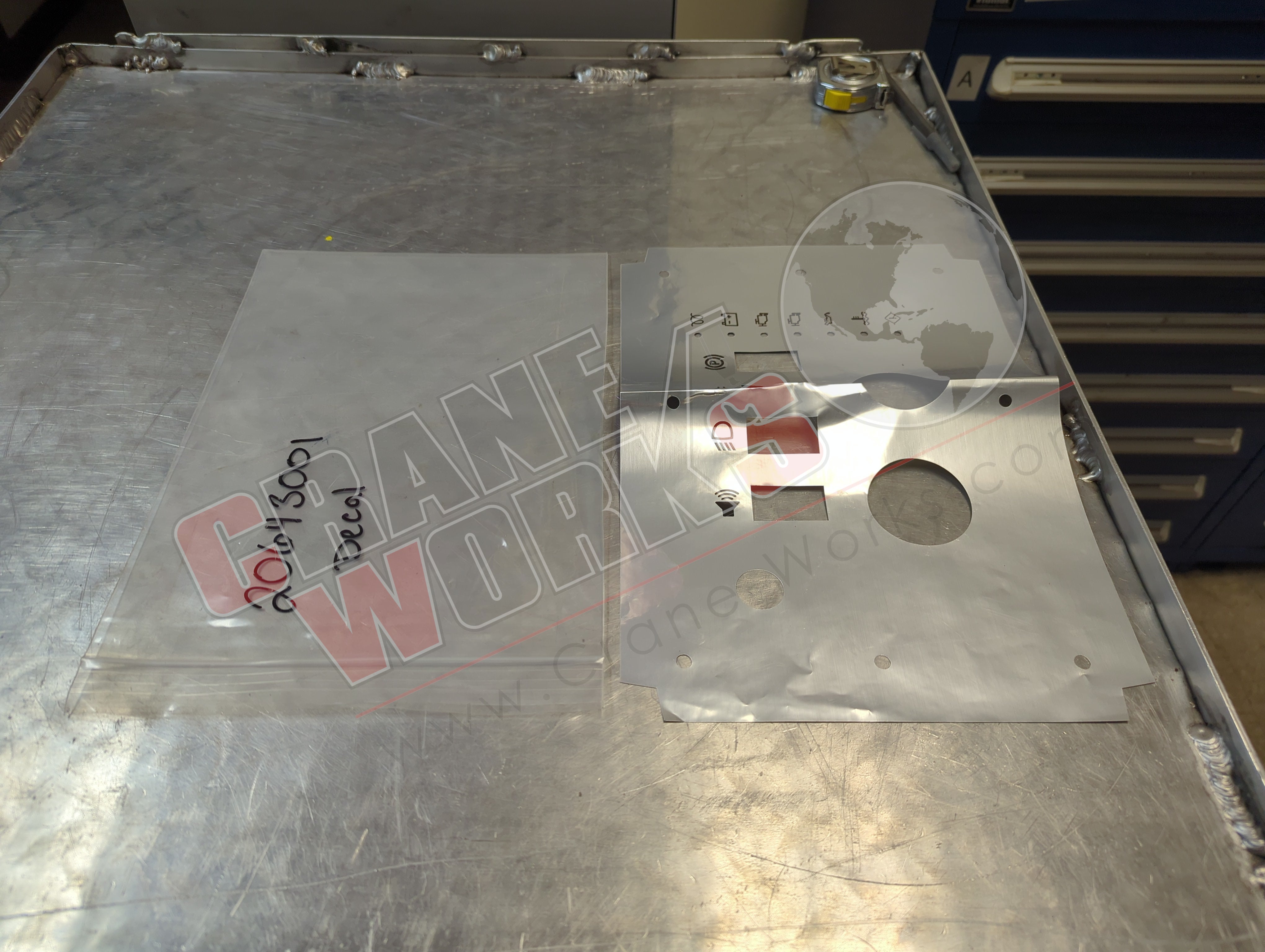 20643001 | New Prowler Control Panel Decal – CraneWorks