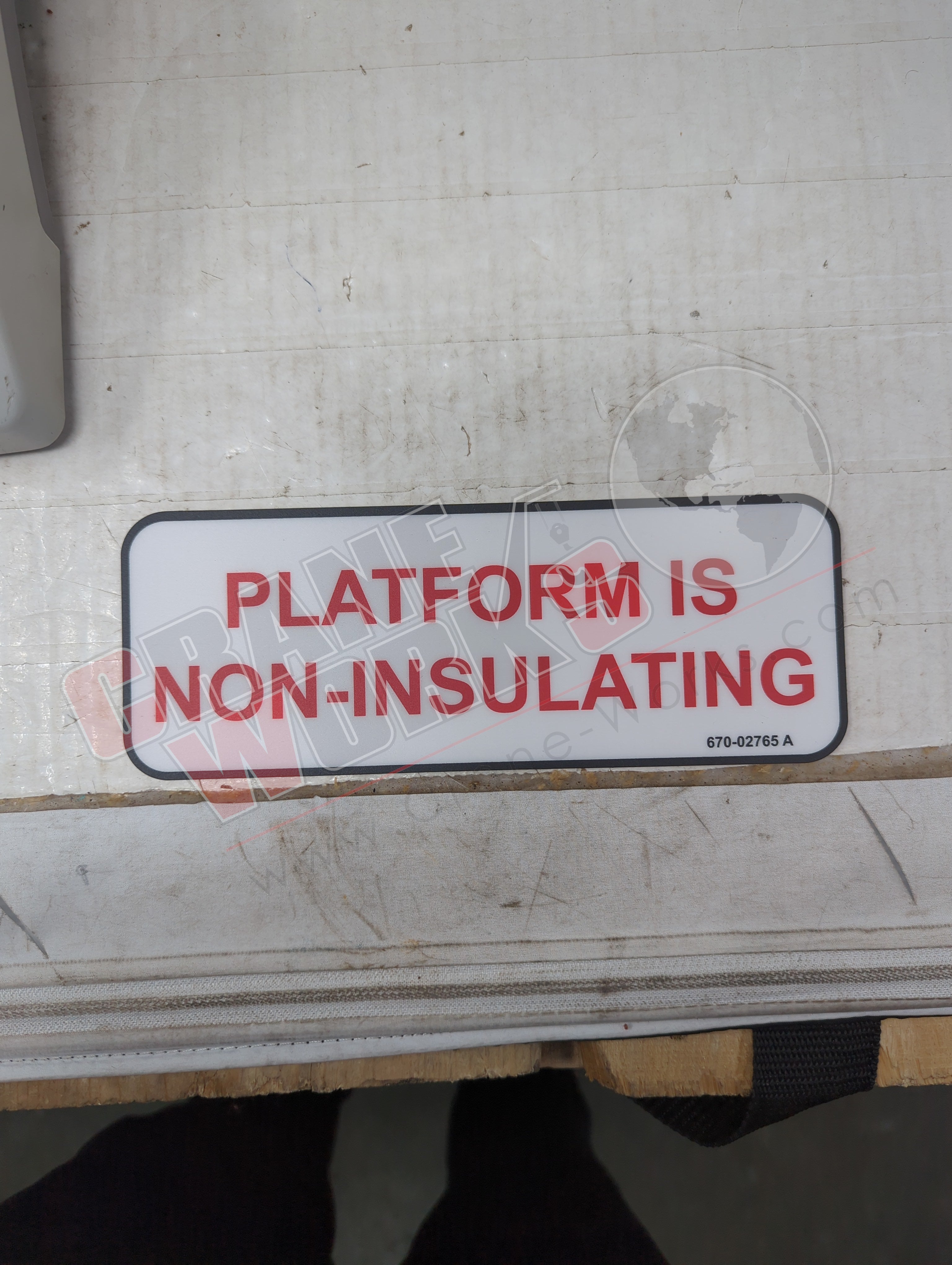067002765 | New Info Non-Insulating Platform *See Comments* – CraneWorks