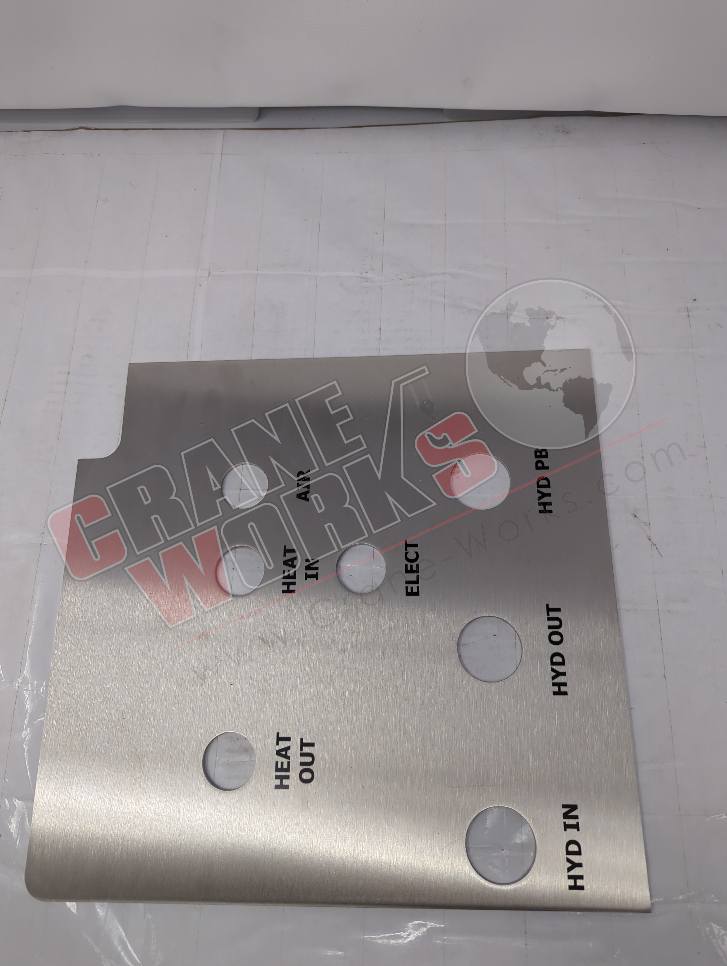 256B-78 | New Grease Inj Bulkhead Placard – CraneWorks