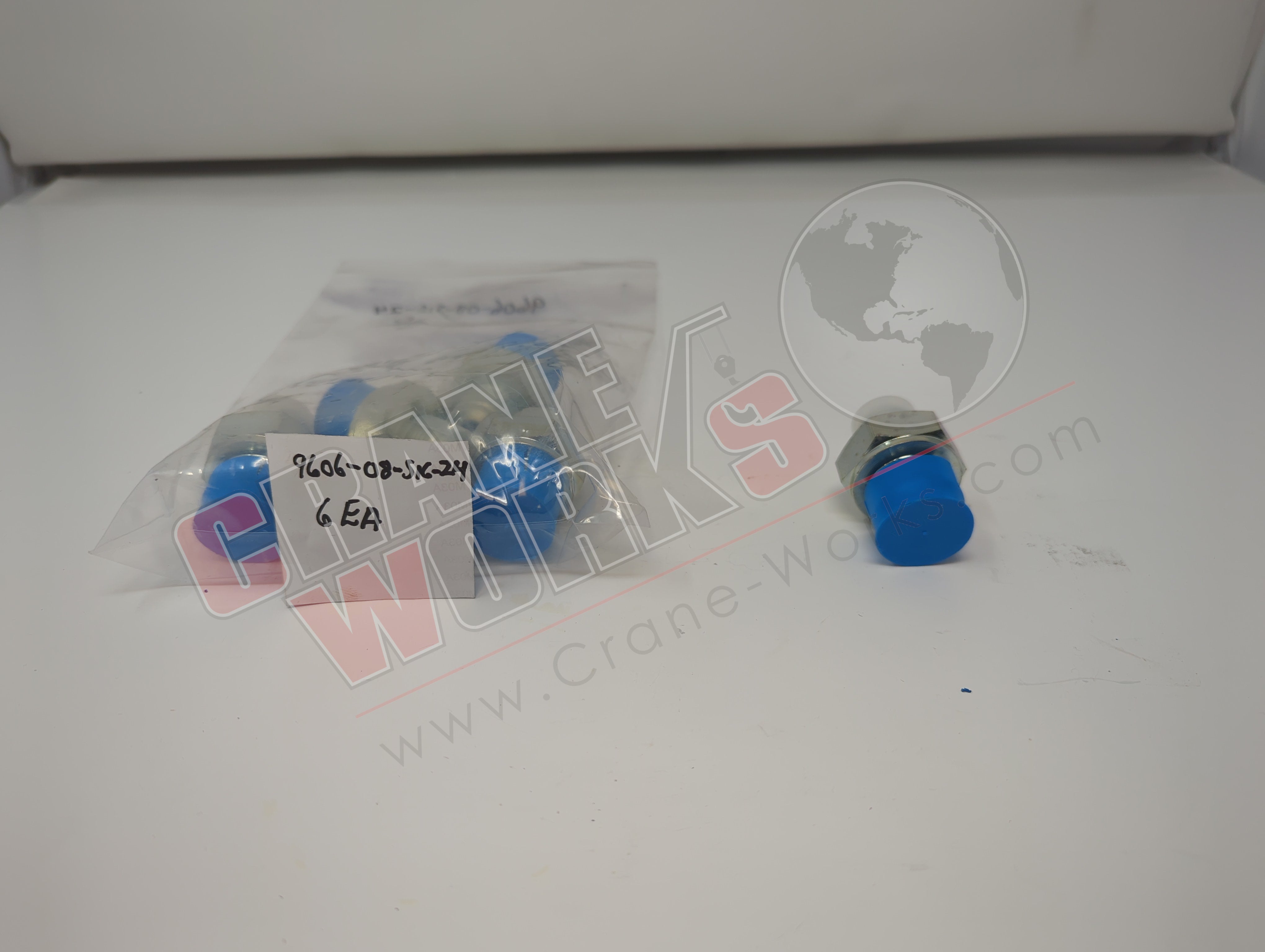 9606-08-S16-24 | New Fitting, 8Mjic X 24Mm – CraneWorks