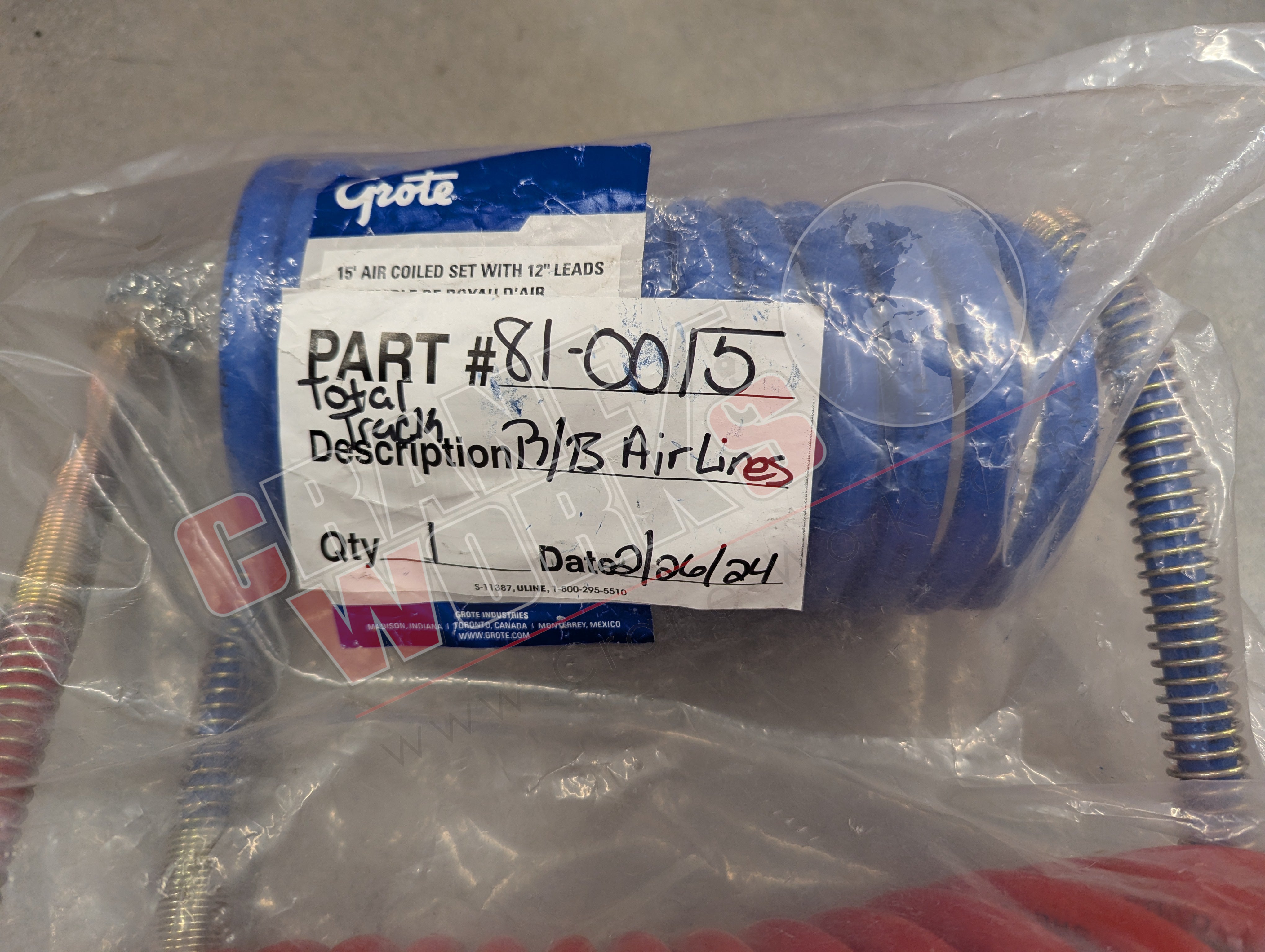 81-0015 | New Red/Blue Air Lines – CraneWorks
