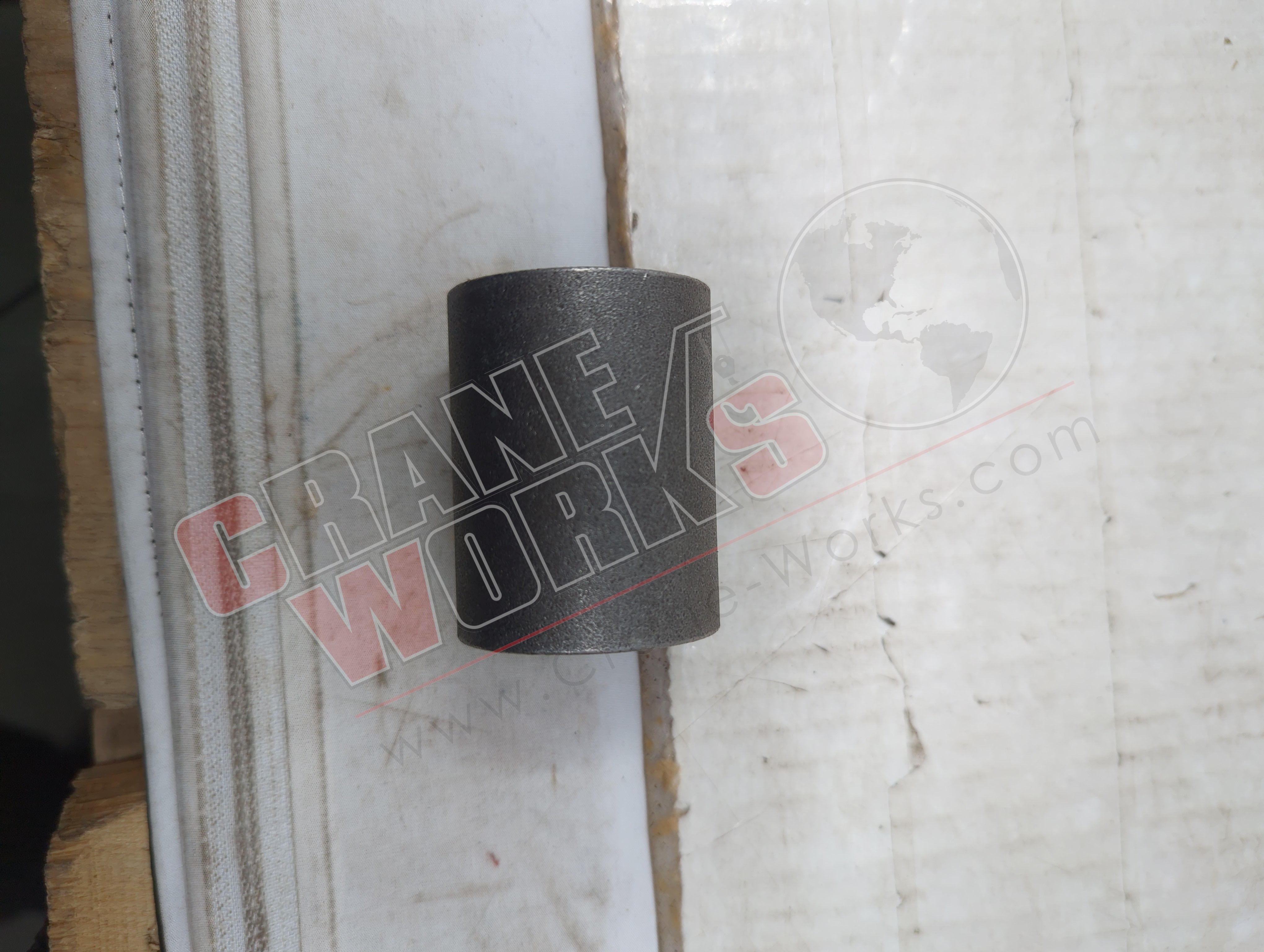CP1F | New 1" Black Pipe Coupler – CraneWorks