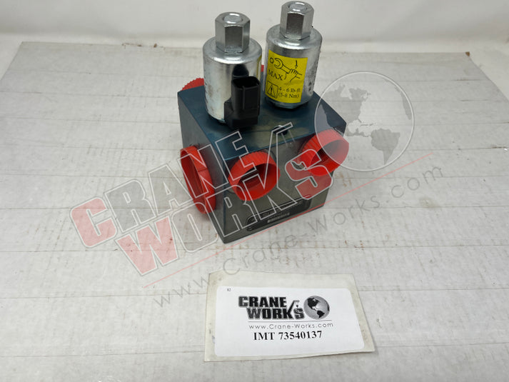 73540137 | NEW VALVE BLOCK – CraneWorks